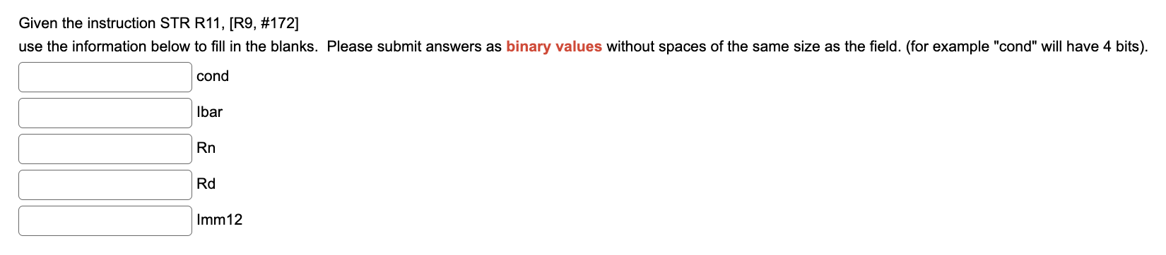 Solved IMMEDIATE HELP NEEDED PLEASE!!! Given the instruction | Chegg.com
