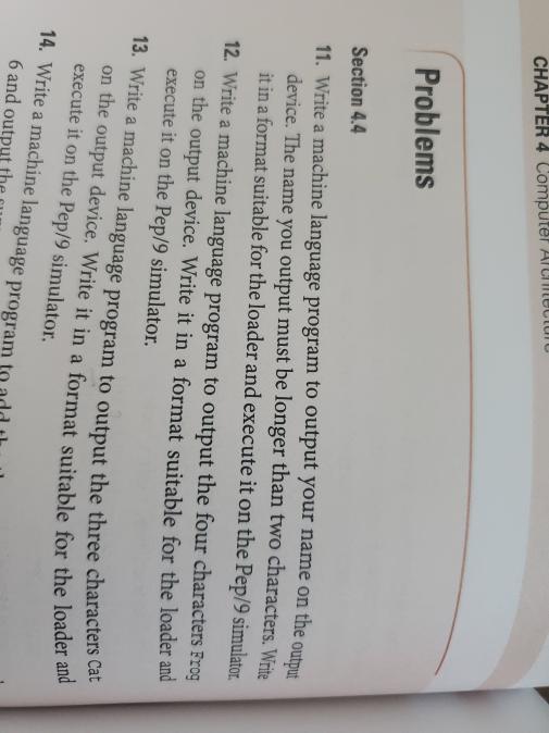 Solved CHAPTER 4 Computer AUMULUI Problems Section 4.4 11. | Chegg.com