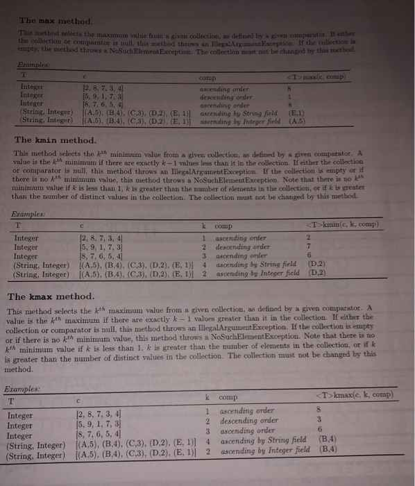 Solved Collection Selector Problem Overview This assignment | Chegg.com