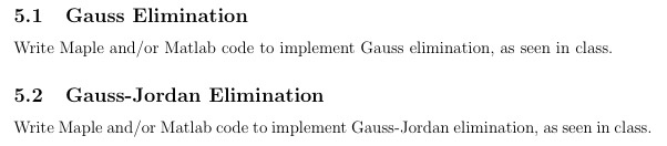 Solved 1. Use your Gauss Elimination and Gauss-Jordan | Chegg.com