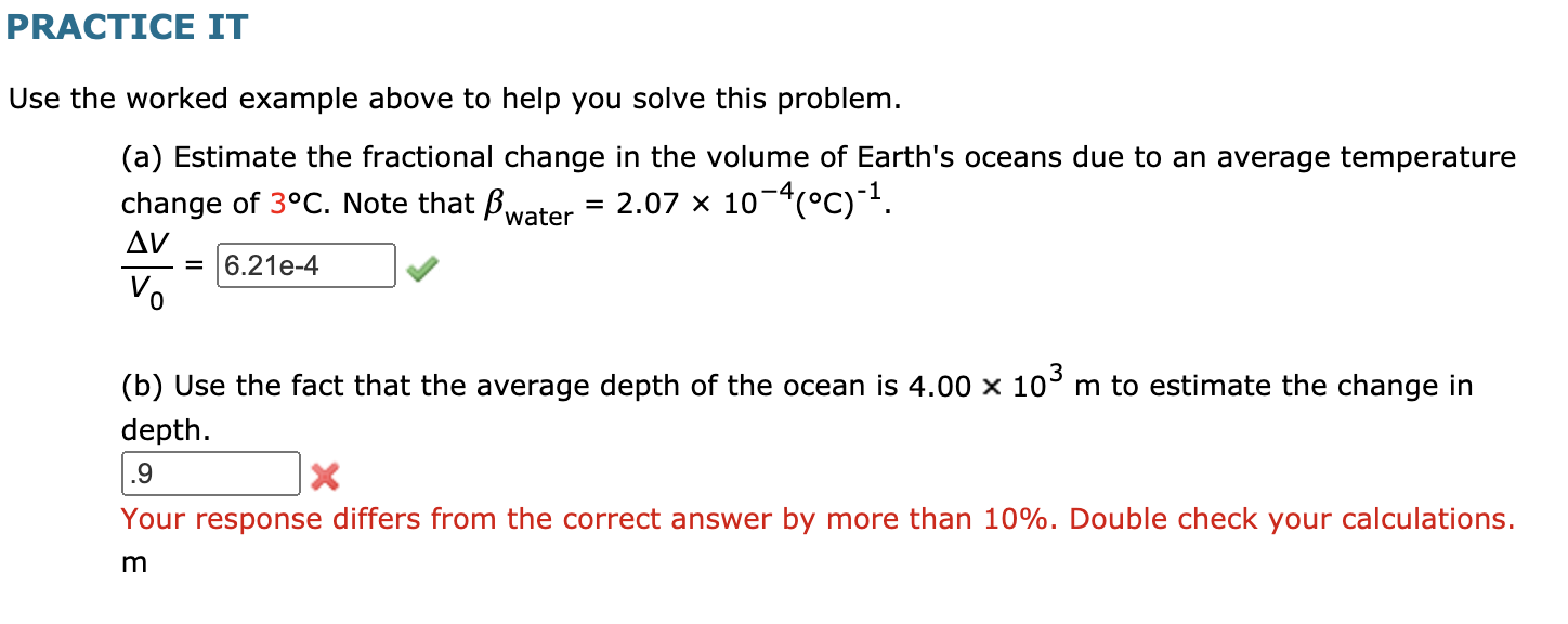 Solved PROBLEM (a) Estimate the fractional change in the | Chegg.com