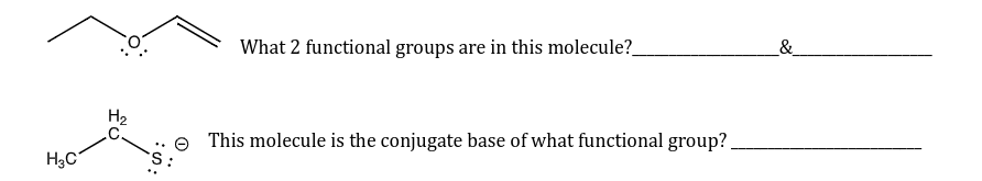 Solved 1.What 2 ﻿functional groups are in this molecule?2. | Chegg.com