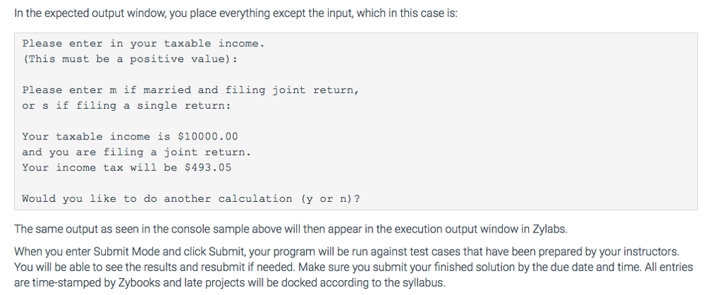 Solved 4.13 Programming Project #1-Taxes Background This | Chegg.com