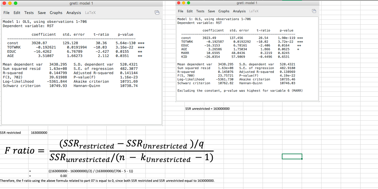 Solved Calculate the F-ratio using the following | Chegg.com