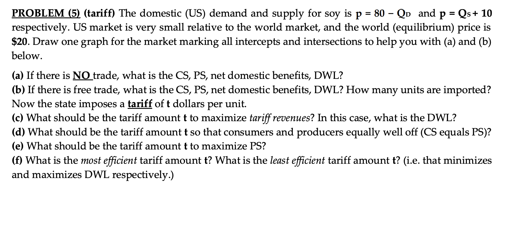 Solved Please answer each part step by step and thoroughly. | Chegg.com