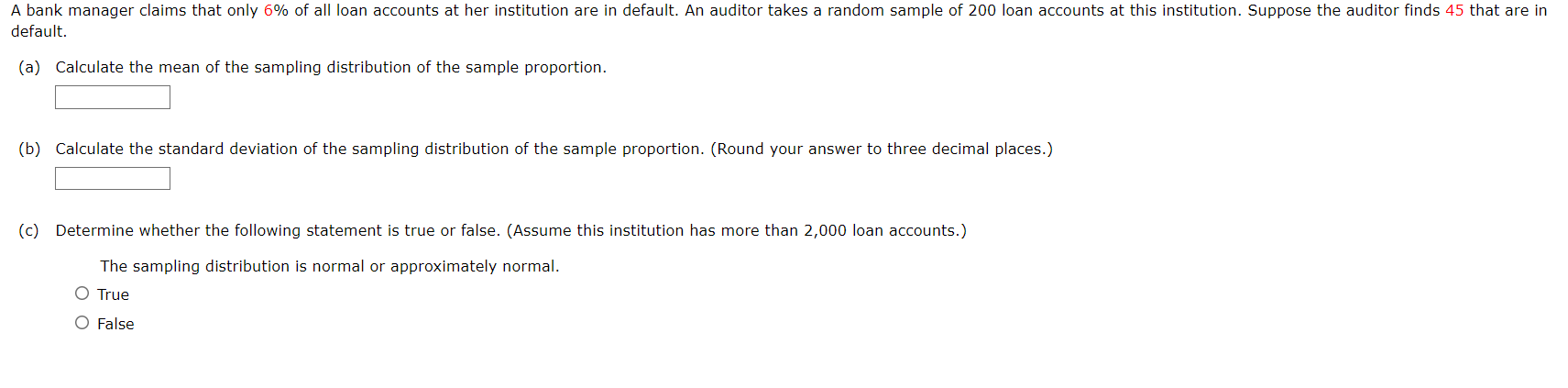 Solved default.(a) ﻿Calculate the mean of the sampling | Chegg.com
