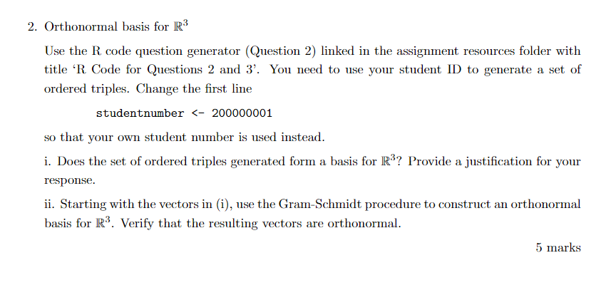 Solved The set of ordered triples for your question is: [1] | Chegg.com