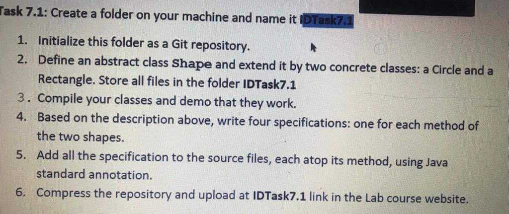 Solved Questions: A class for drawing 2D geometric shapes | Chegg.com
