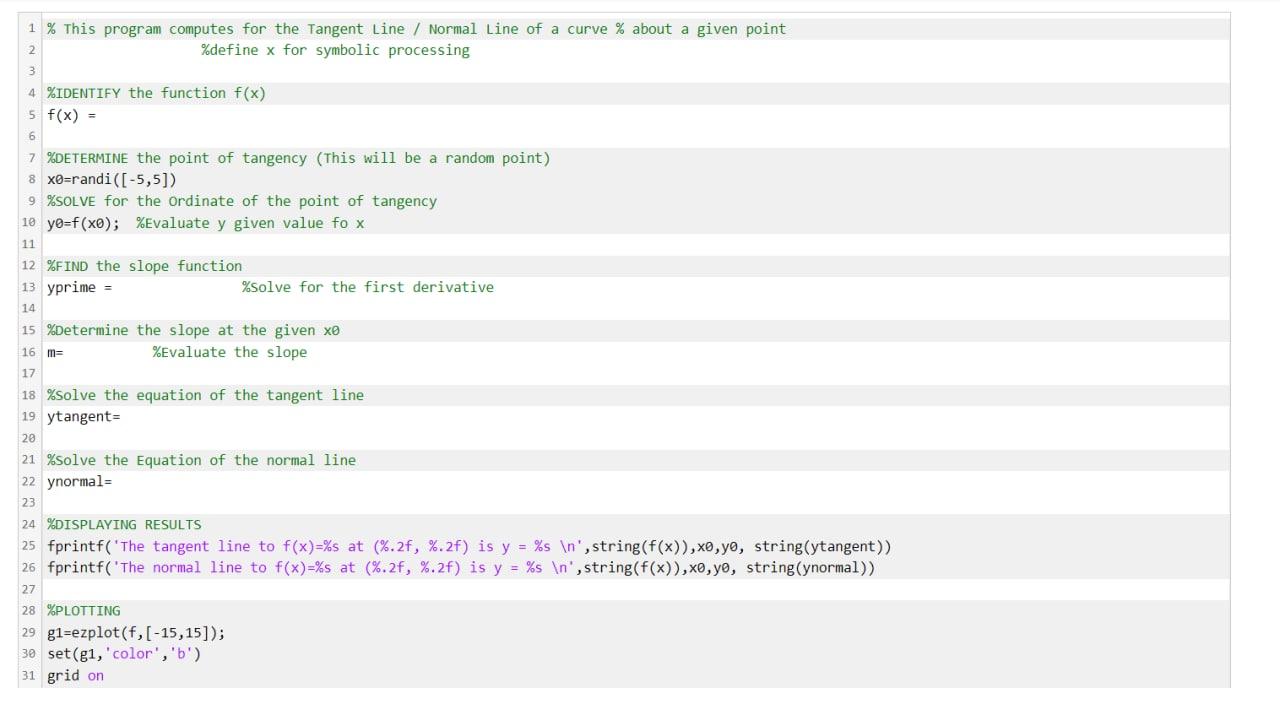Solved TANGENT LINE AND NORMAL LINES Tangent Lines and | Chegg.com