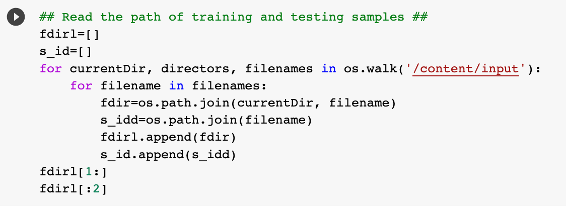 import all module we need \#\# import os, cv2 \# | Chegg.com