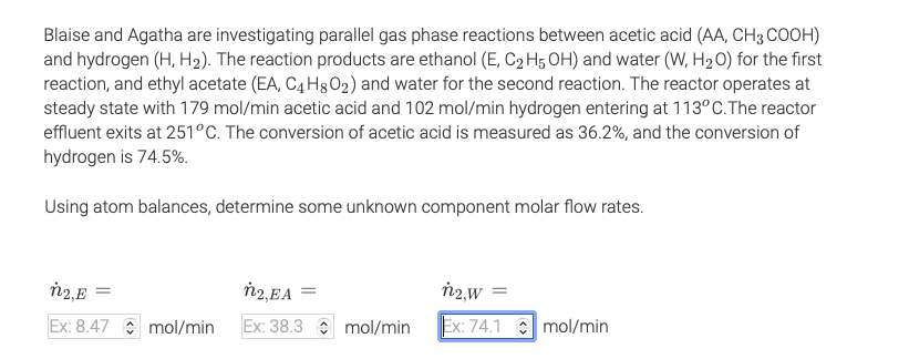 Solved Blaise and Agatha are investigating parallel gas | Chegg.com