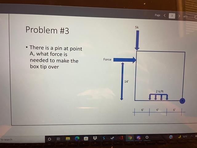 Solved Page of 5 Problem #3 5k • There is a pin at | Chegg.com