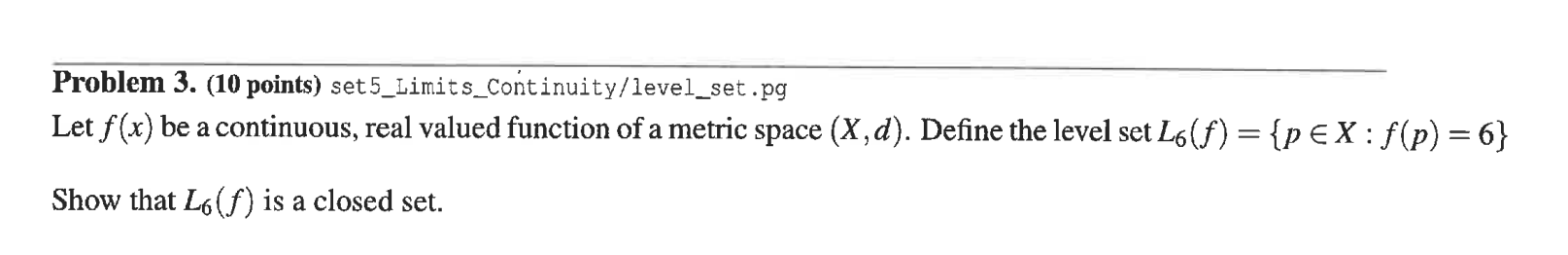 Solved Problem 3. (10 points) | Chegg.com