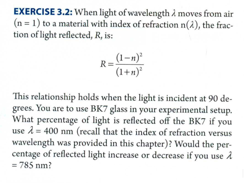 When light of wavelength (lambda) moves from air | Chegg.com