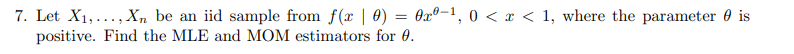 Solved Let x1,dots,xn ﻿be an iid sample from | Chegg.com