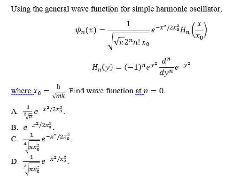 Solved The wave function of a particle is given by; *(x) = | Chegg.com