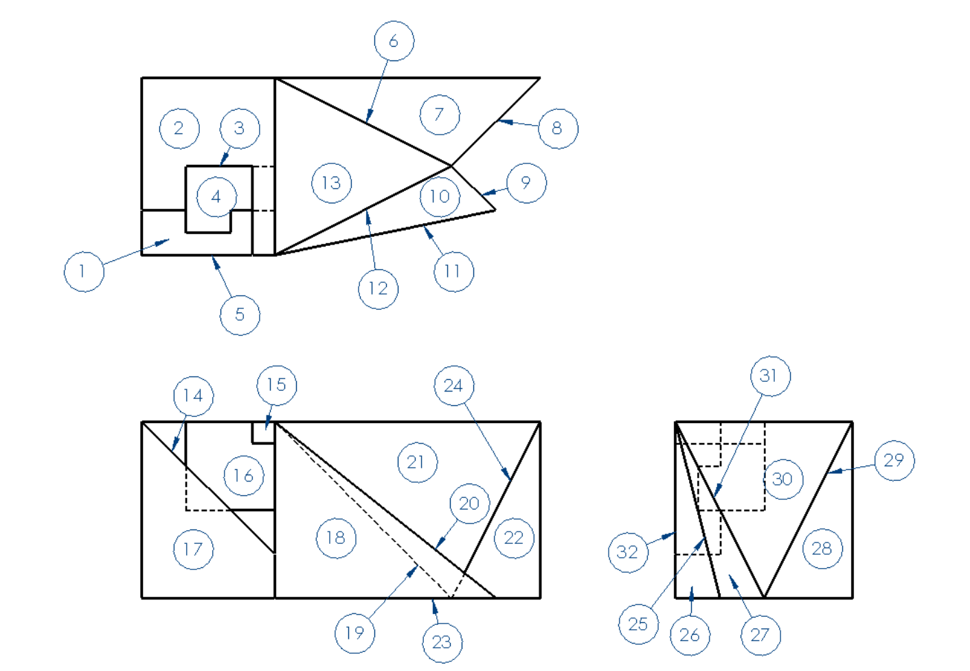Solved Locate the following surfaces and identify surface | Chegg.com
