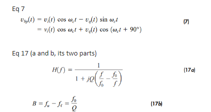 Solved Let vi(t) and vq(t) in Eq. (7) be lowpass signals | Chegg.com