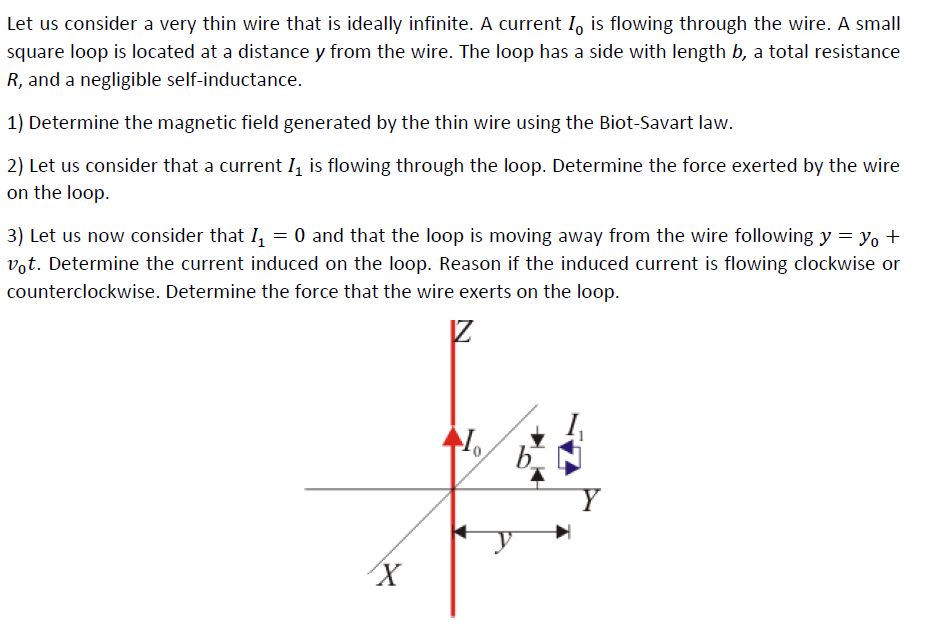 Solved Let us consider a very thin wire that is ideally | Chegg.com