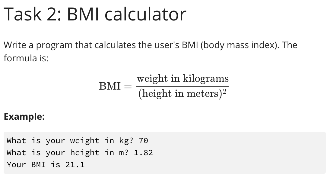 Solved Task 1: Odd/even checker Write a program that asks | Chegg.com