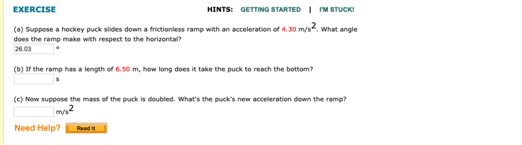 Solved EXERCISE HINTS: GETTING STARTED I M STUCK! (a) | Chegg.com