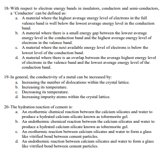 Solved 1. At different environmental temperatures, impact | Chegg.com