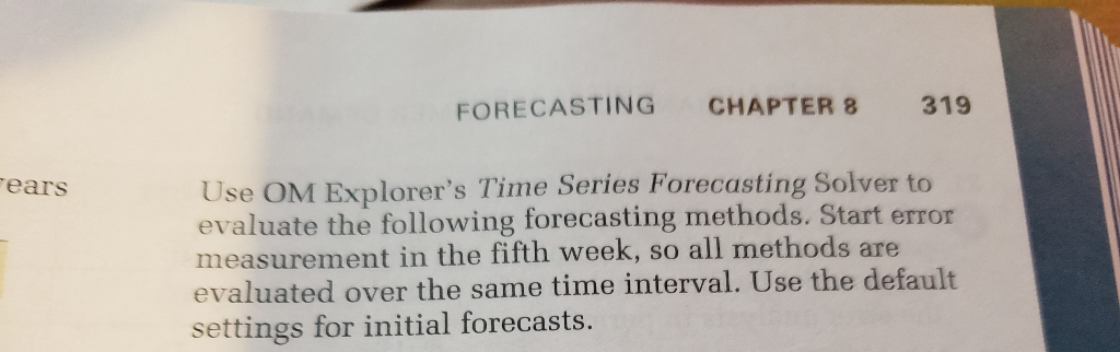 Solved year at 600 MW. Use the multiplicative seasonal | Chegg.com