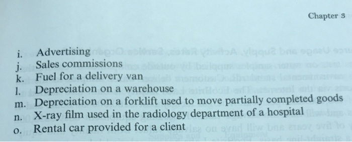 Solved Exercise 3.9 Variable, Fixed, and Mixed Costs | Chegg.com