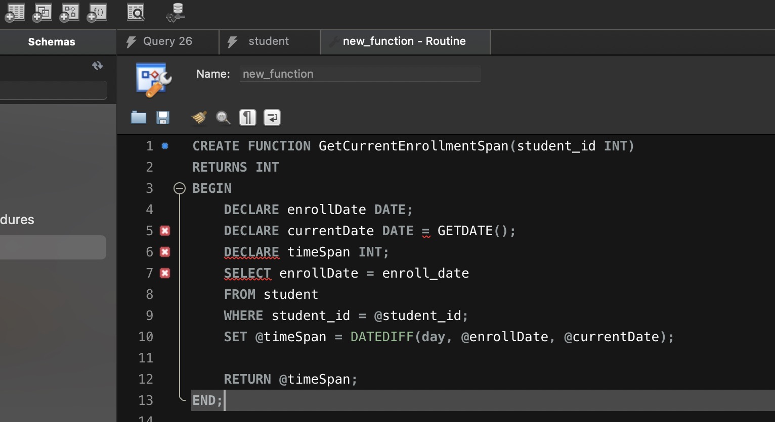 Solved I am trying to write a function that computes the | Chegg.com