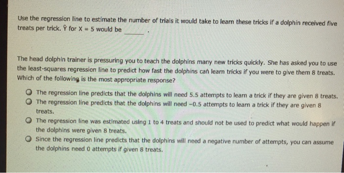 Solved 5. Computing the regression line and making | Chegg.com