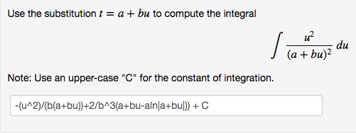 Solved Use the Table of Integrals in the back cover of | Chegg.com
