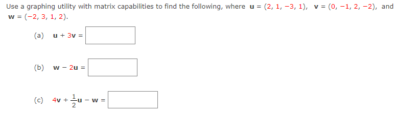 Solved Use a graphing utility with matrix capabilities to | Chegg.com