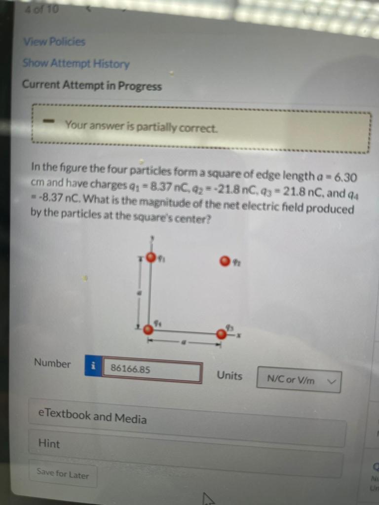 Solved 4 of 10 View Policies Show Attempt History Current | Chegg.com