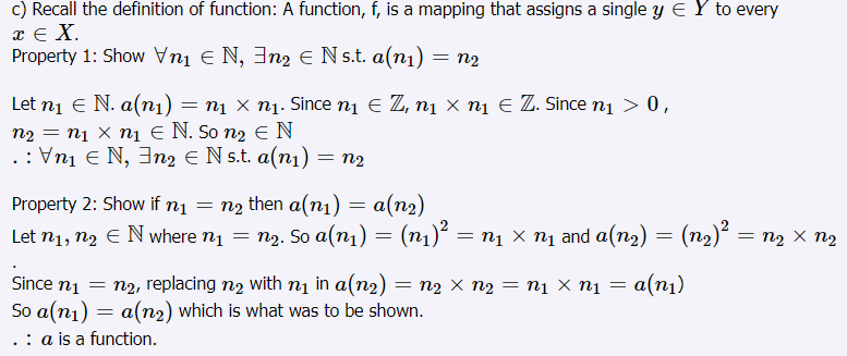 Solved Need help with part c) for the following problem. I | Chegg.com