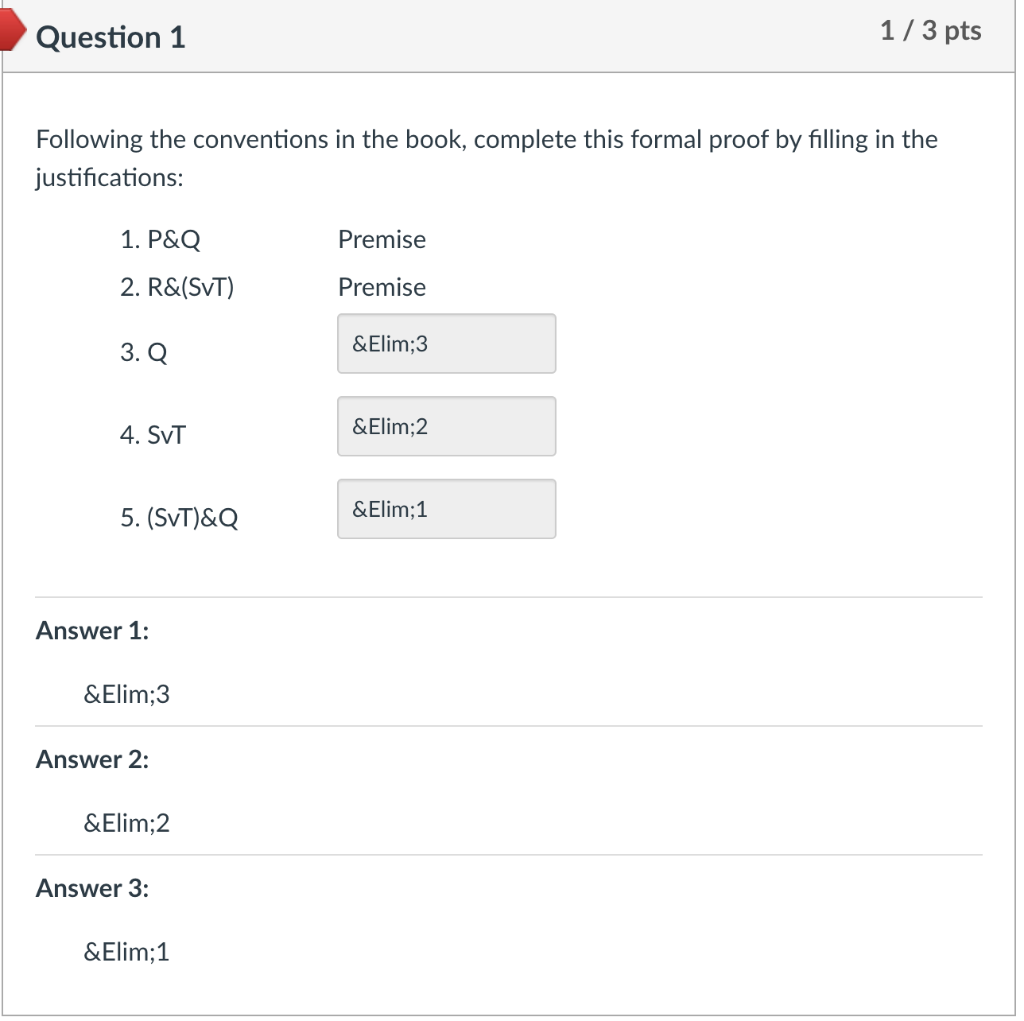 Solved Question 1 1/3 pts Following the conventions in the | Chegg.com Solved Question 1 1/3 pts Following the conventions in the | Chegg.com