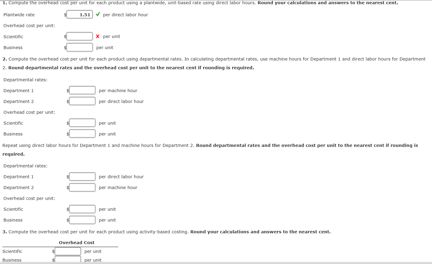 Solved Product-Costing Accuracy, Plantwide and Departmental | Chegg.com