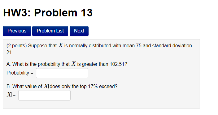 Solved HW3: Problem 13 Previous Problem List Next (2 points) | Chegg.com
