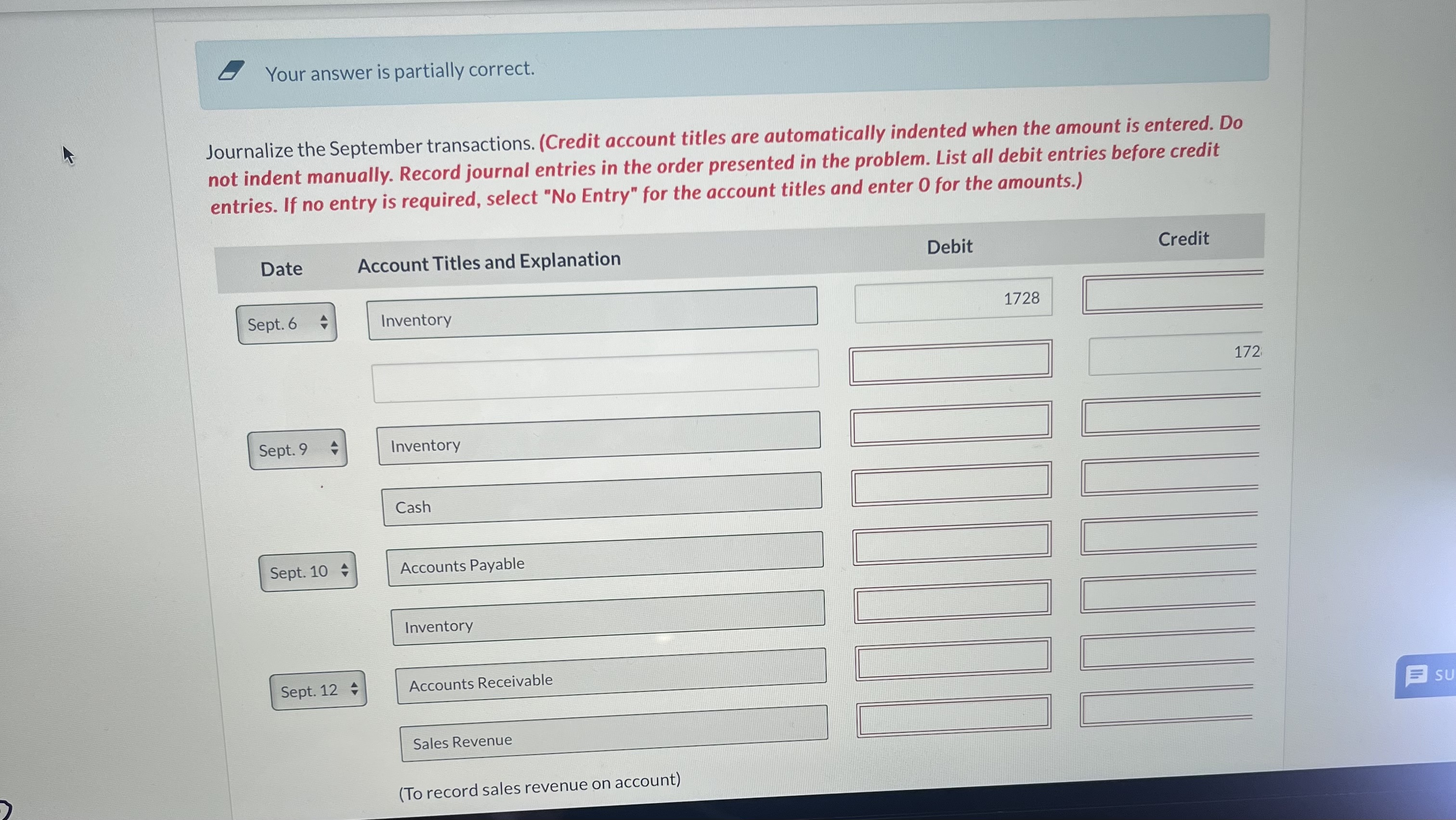 Solved On September 1 , Vaughn Office Supply had an | Chegg.com