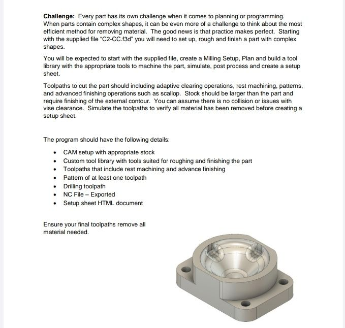 Challenge: Every part has its own challenge when it | Chegg.com