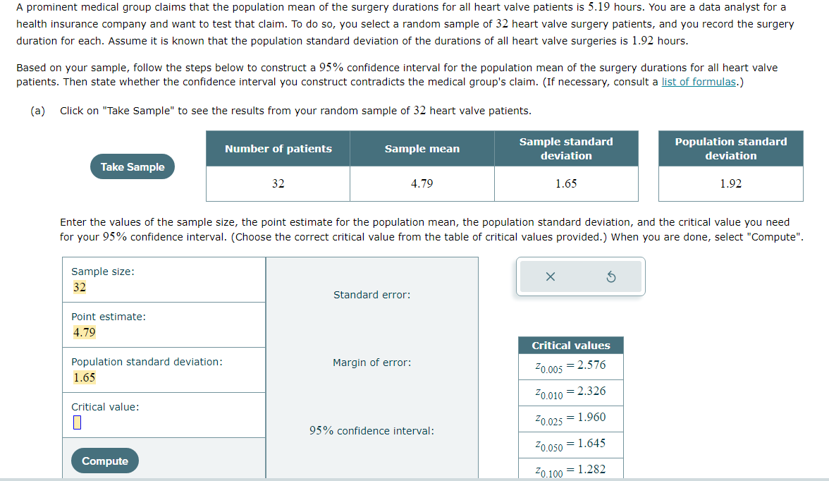 Solved A prominent medical group claims that the population | Chegg.com