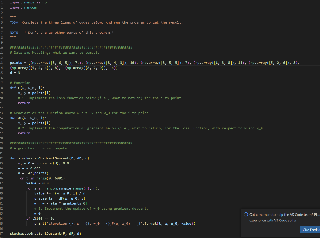 Solved For example, the feature vector and ground-truth | Chegg.com