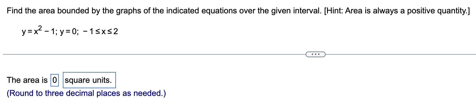 Solved Find the area bounded by the graphs of the indicated | Chegg.com