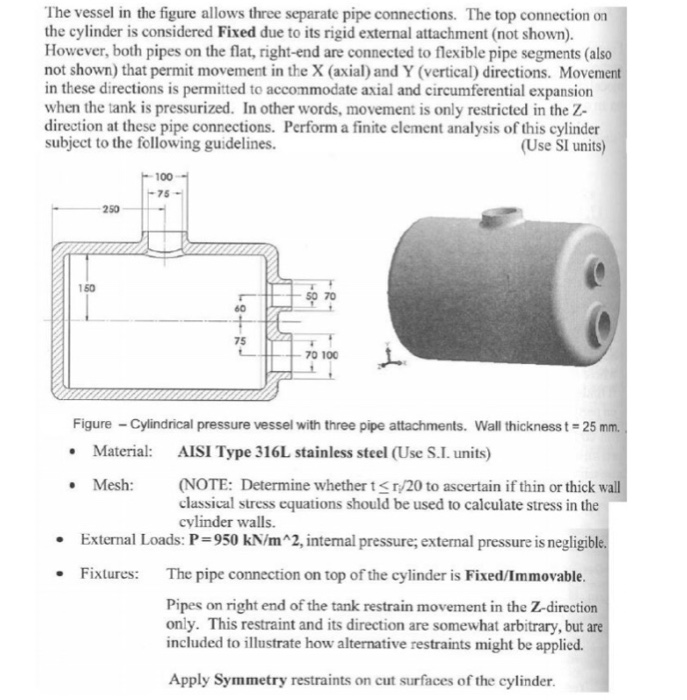 Solved determine the tangential and radial stress at both | Chegg.com