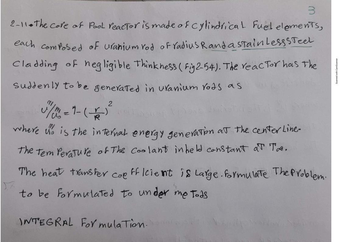 Solved This problem is about "advanced heat transfer" and | Chegg.com