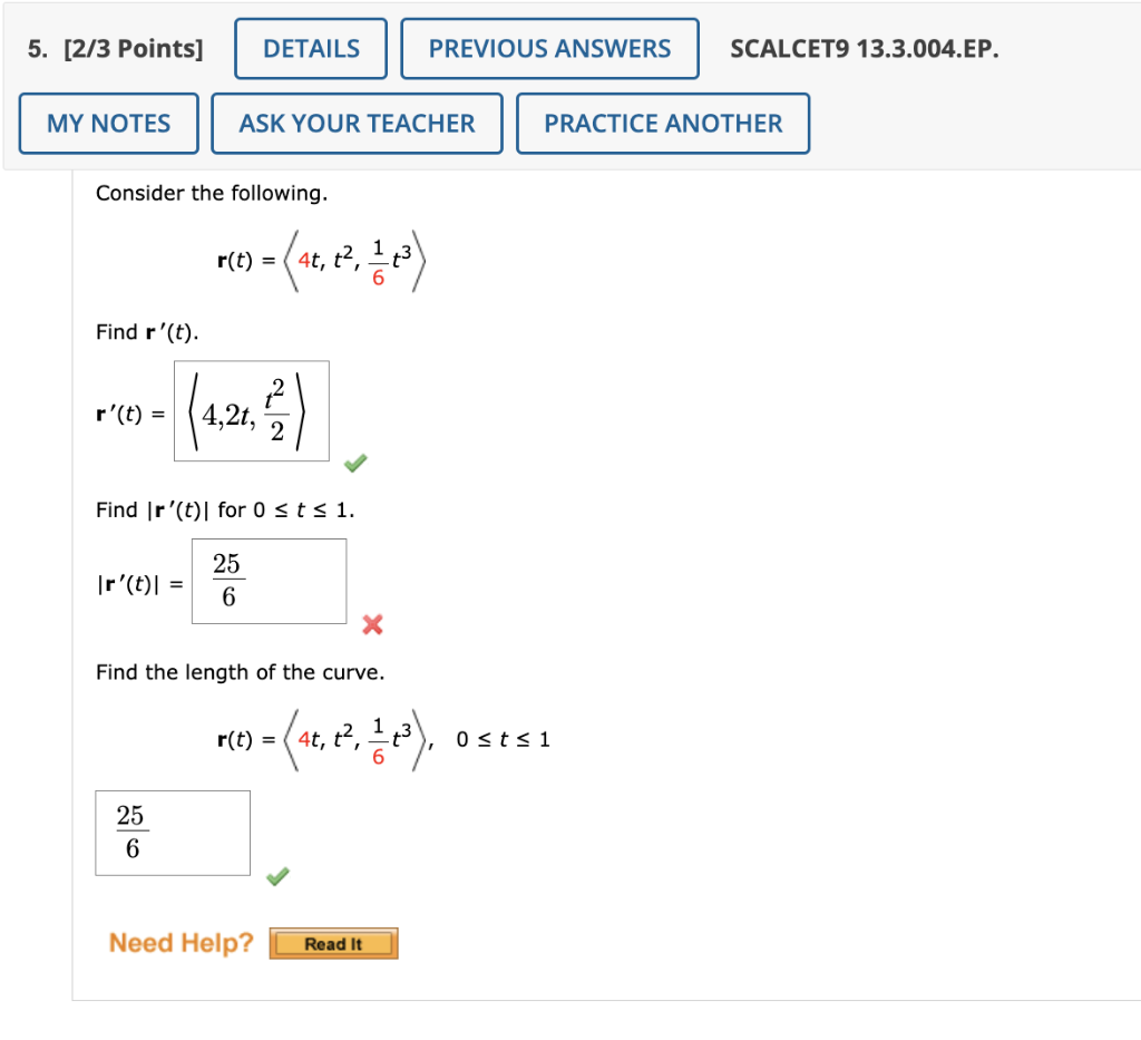 Solved Consider the following. r(t)= 4t,t2,61t3 Find r′(t). | Chegg.com