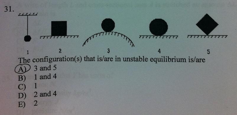 Solved 31. 1 2 3 4 5 The configuration(s) that is/are in | Chegg.com