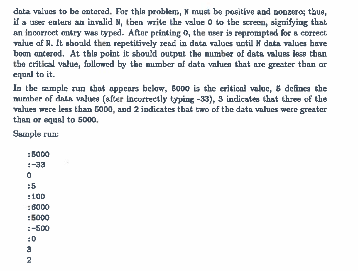 Solved Create a program that determines how many of a list | Chegg.com