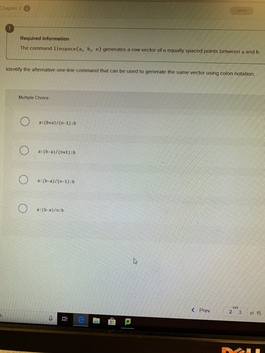 Solved Saved Chapter 2 Required information The command | Chegg.com