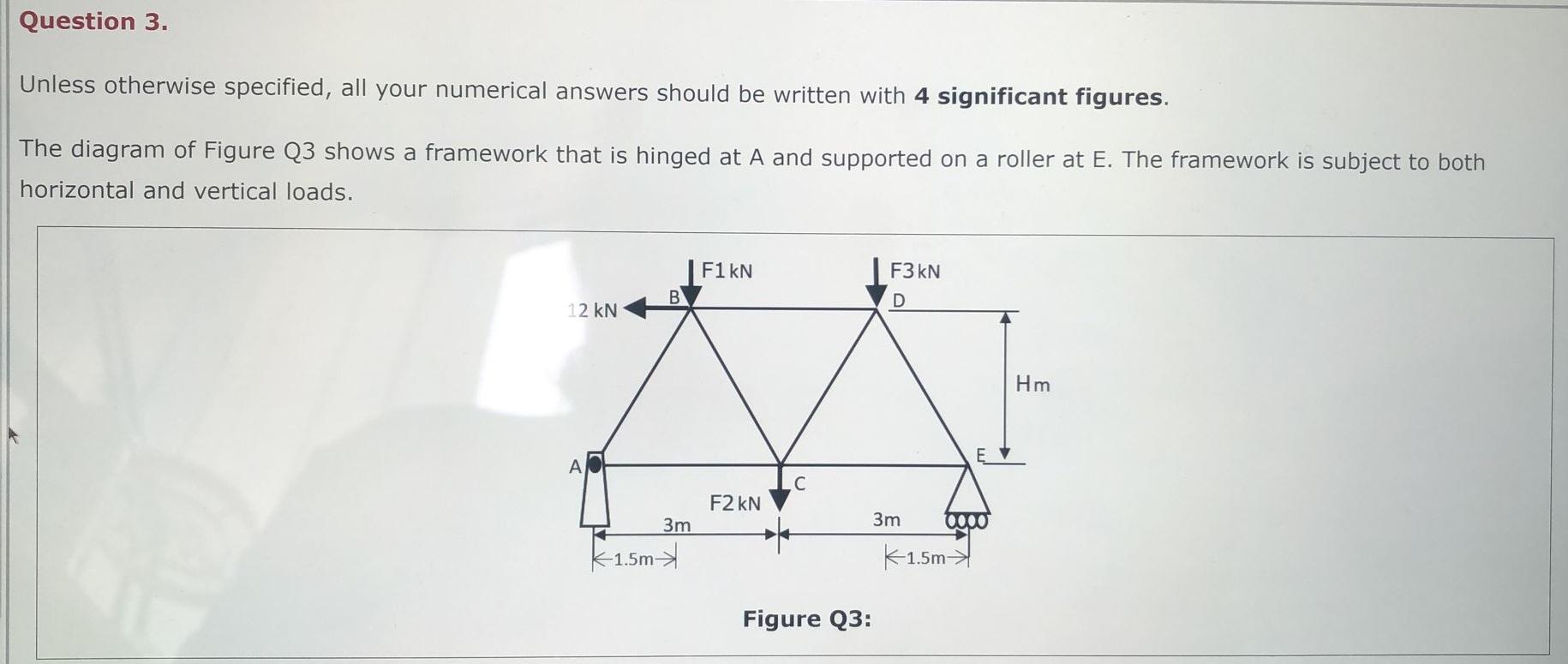 Solved Unless otherwise specified, all your numerical | Chegg.com