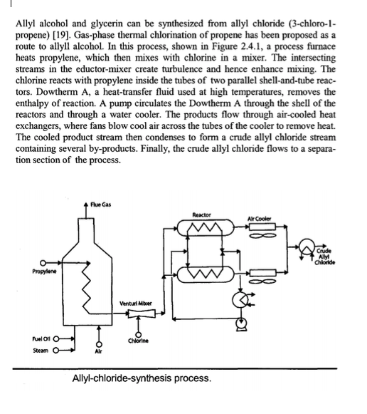 Allyl alcohol and glycerin can be synthesized from | Chegg.com